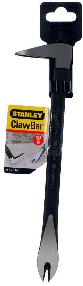 STANLEY 0-55-114 crowbar fine with narrow claw 250mm | Klium