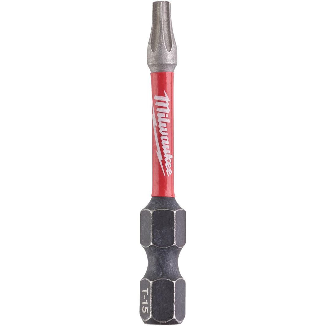 MILWAUKEE 4932451286 SHOCKWAVE IMPACT DUTY screwdriver bit TX15 50mm ...