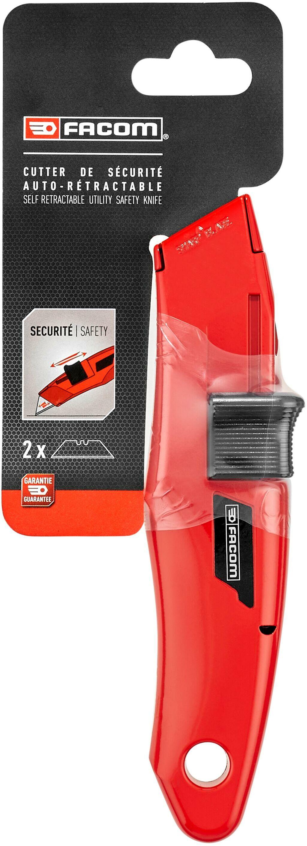 FACOM 844.DPB Safety knife with automatically extending blades | Klium