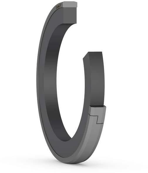 SKF CUT 50X39X4.2 rectangular split piston seal with rigid ring and ...