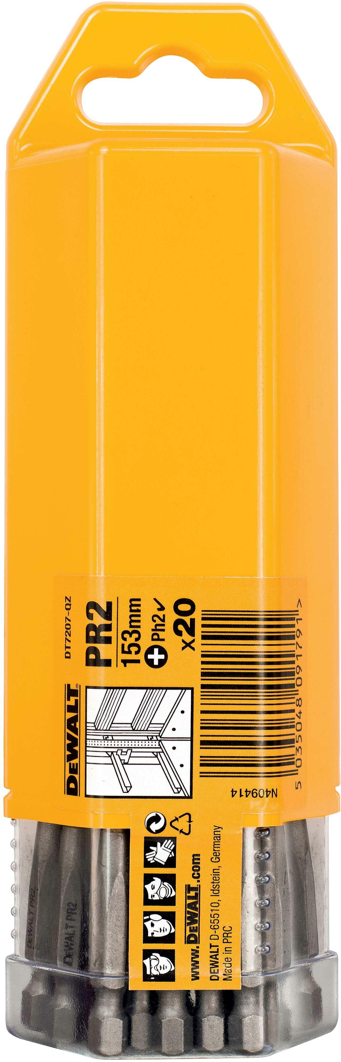 DEWALT DT7207-QZ PR2 Screw bit for DCF6203 (20 pcs) | Klium