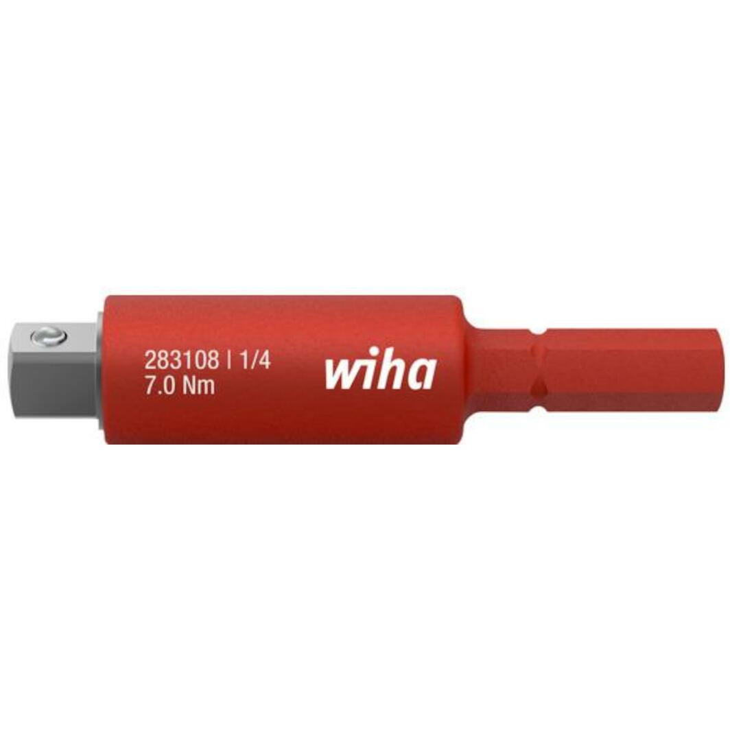 WIHA SB283108 adapter slimVario electric for 1/4" socket spanners in ...
