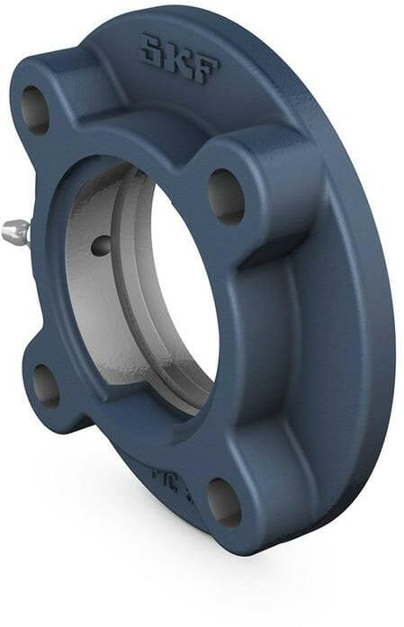 SKF FYC 511 bearing housing with round flange for insert bearing, cast iron | Klium