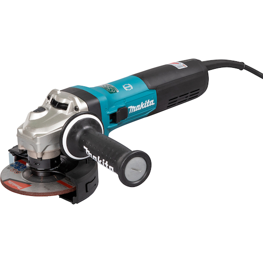 MAKITA GA5091X01 angle grinder 125mm 1900W with slide switch variable speed and mechanical brake Klium