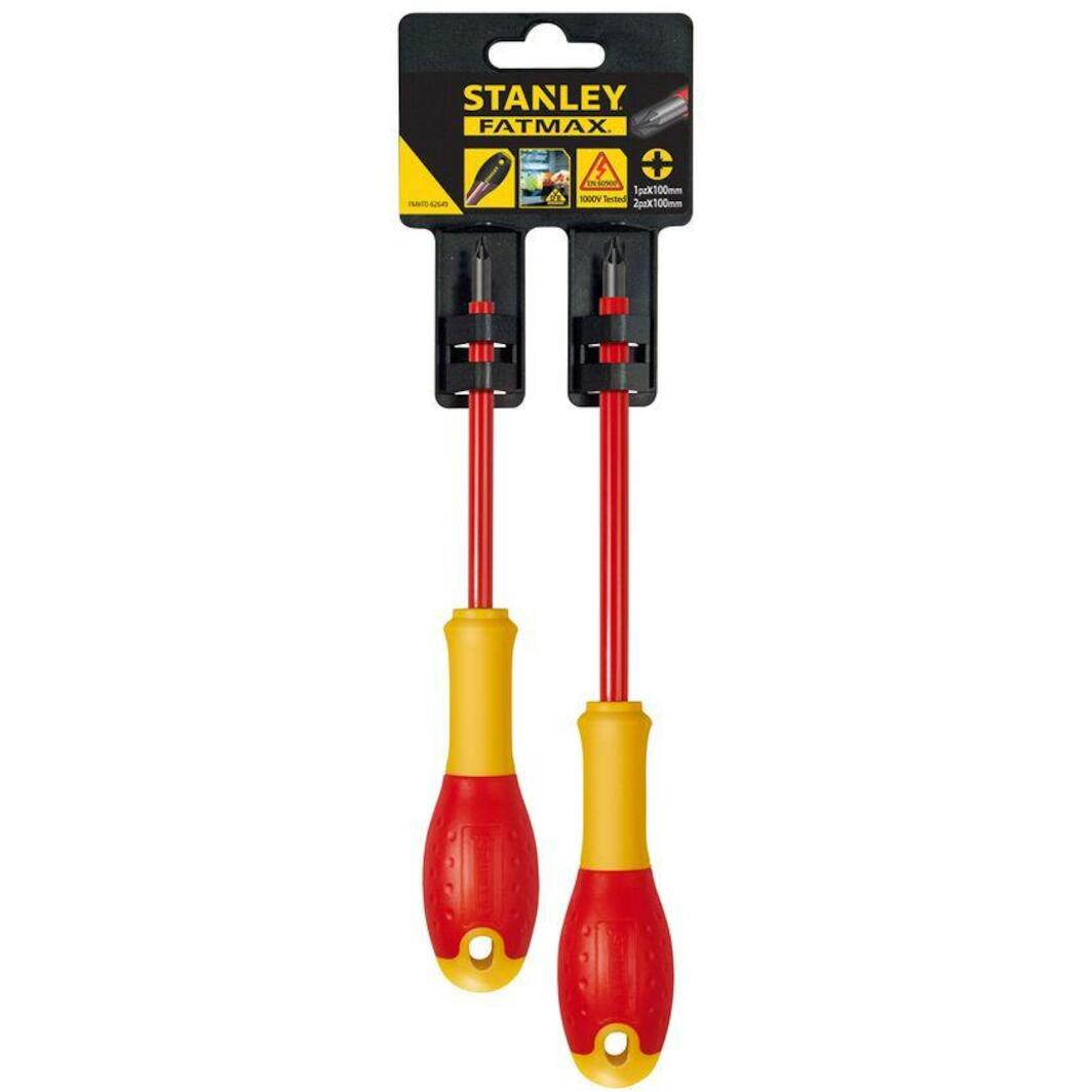 STANLEY FMHT0-62649 FATMAX VDE Borneo screwdriver set (PZ1 x 100mm ...