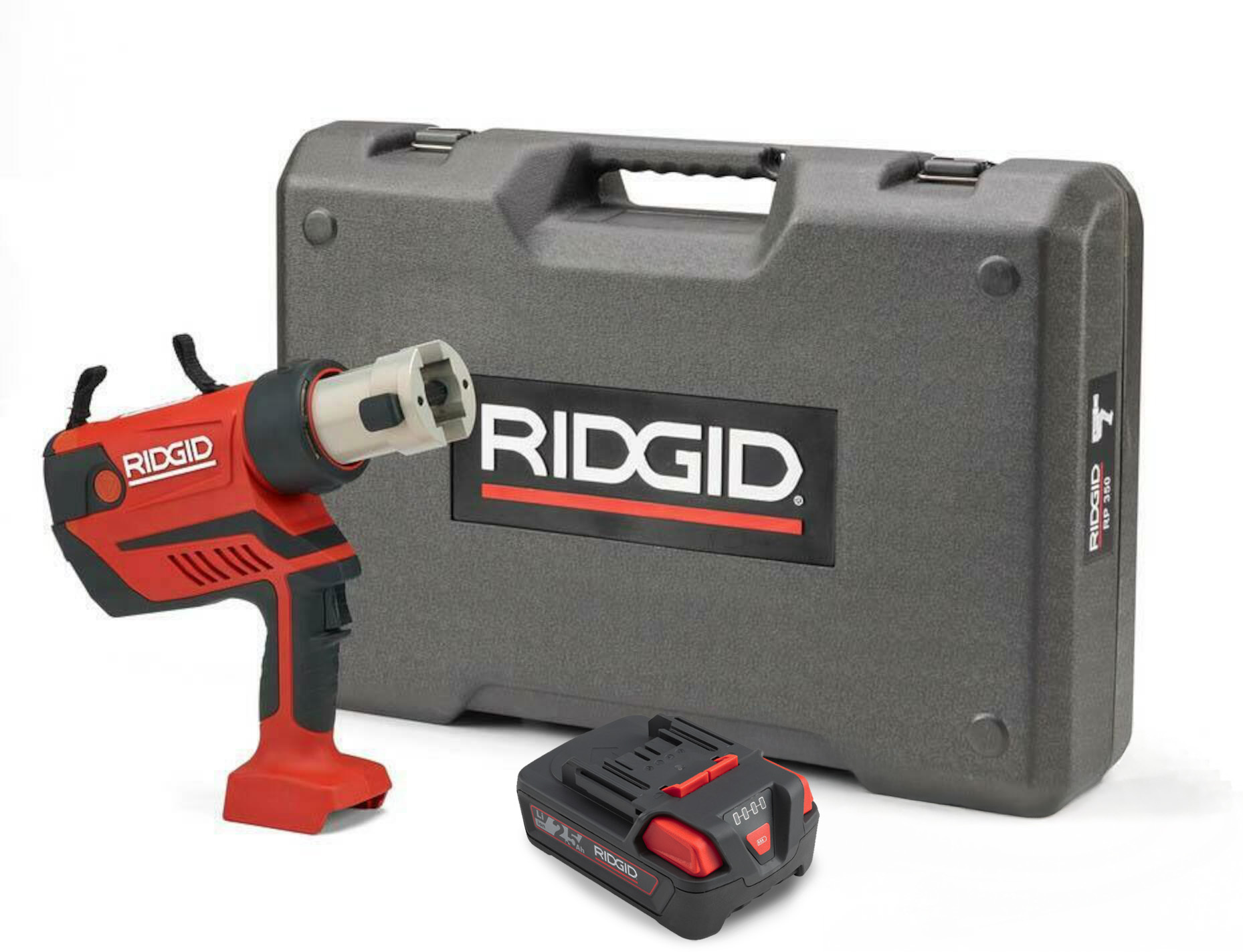 RIDGID RP 350-B Kit 18V cordless pressing tool without pressing jaws in ...