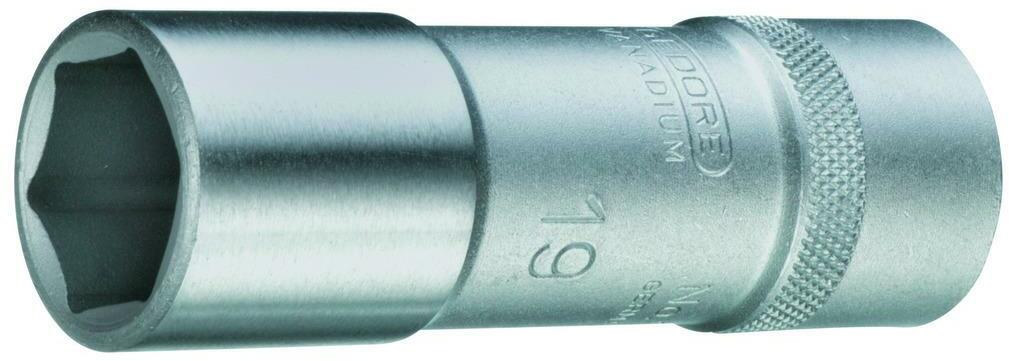 GEDORE 19 L 19 socket spanner 1/2" long hexagon 19 mm - 1718835 | Klium