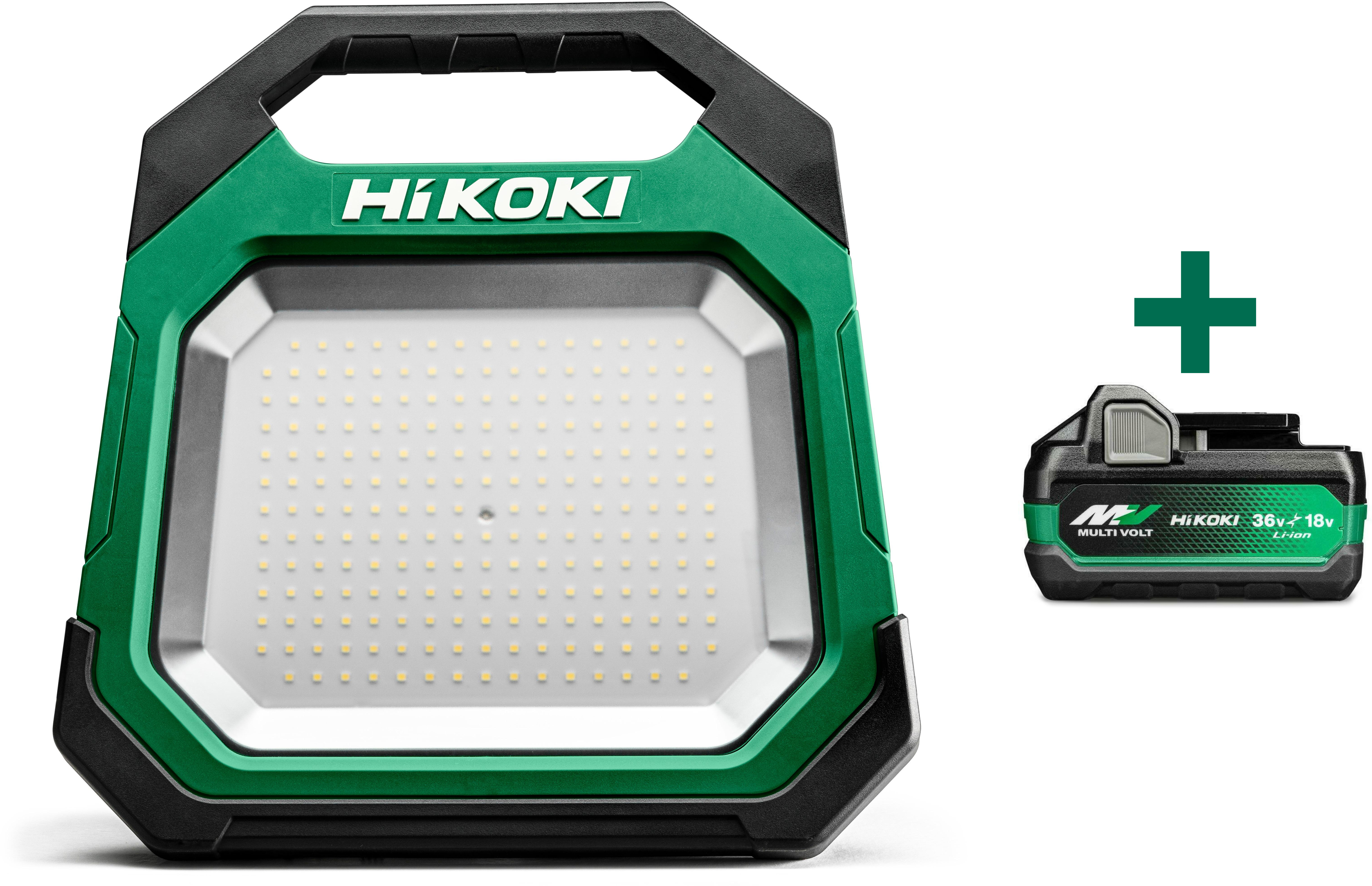 HIKOKI UB18DDW4Z 18V battery construction lamp LED MV - 10,000 lumens ...