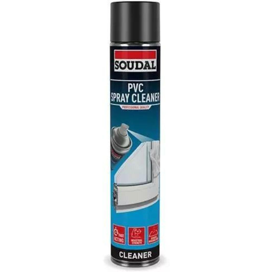 SOUDAL PVC Frame Cleaner Spray professional cleaner (750 ml) - 156175 ...