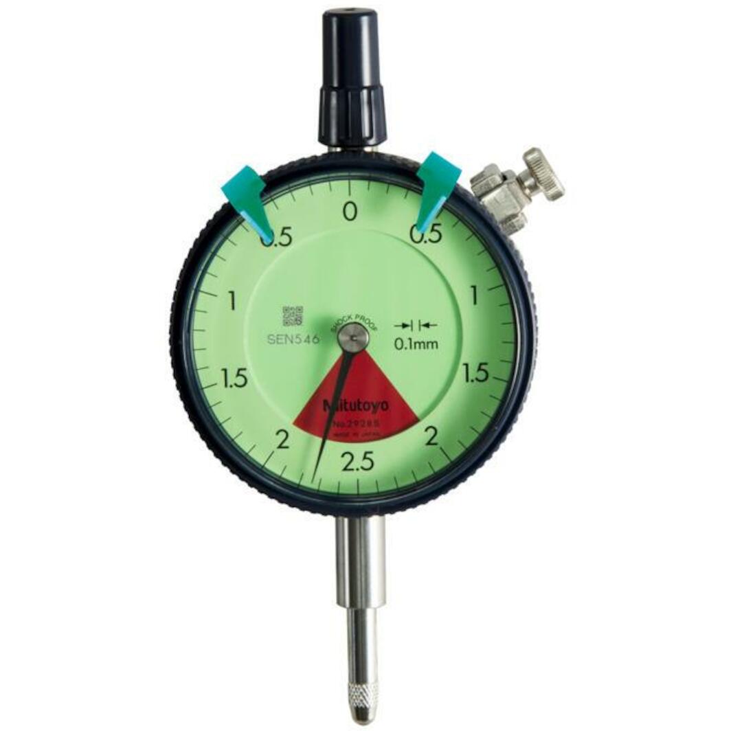 MITUTOYO 2929A-62 dial indicator with fixture, ISO version, single ...