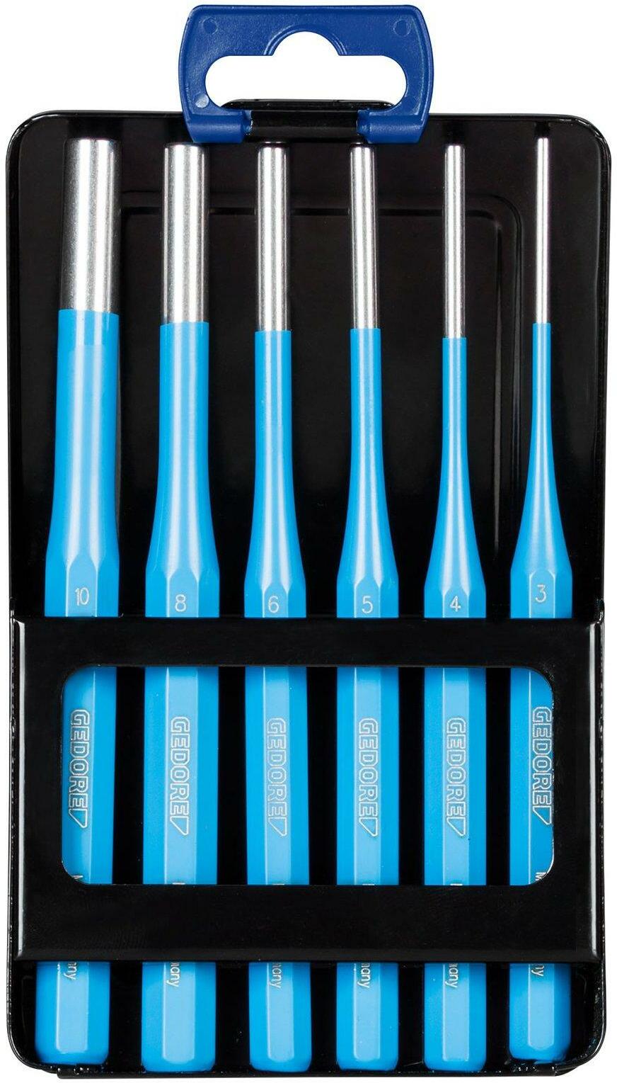 GEDORE 316 D pin chuck set 3-10mm in metal case 6-piece - 3014320 | Klium