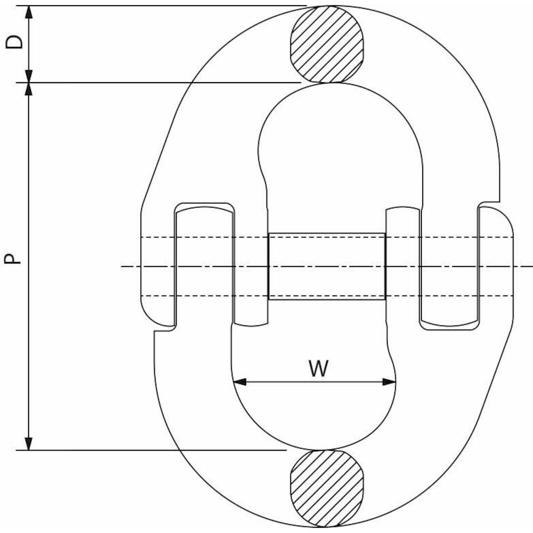REMA RCL10-10MM Stainless steel C-link AISI 316 (Grade 6) - 10mm ...