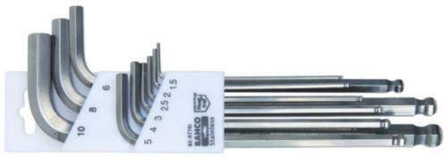 BAHCO BE-9770I hex key set stainless steel long metric 9-piece | Klium
