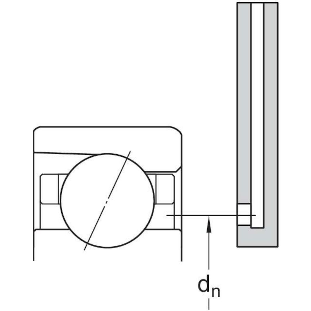 SKF 7014 CD/P4ADGB Single-row angular contact ball bearing set D-design ...