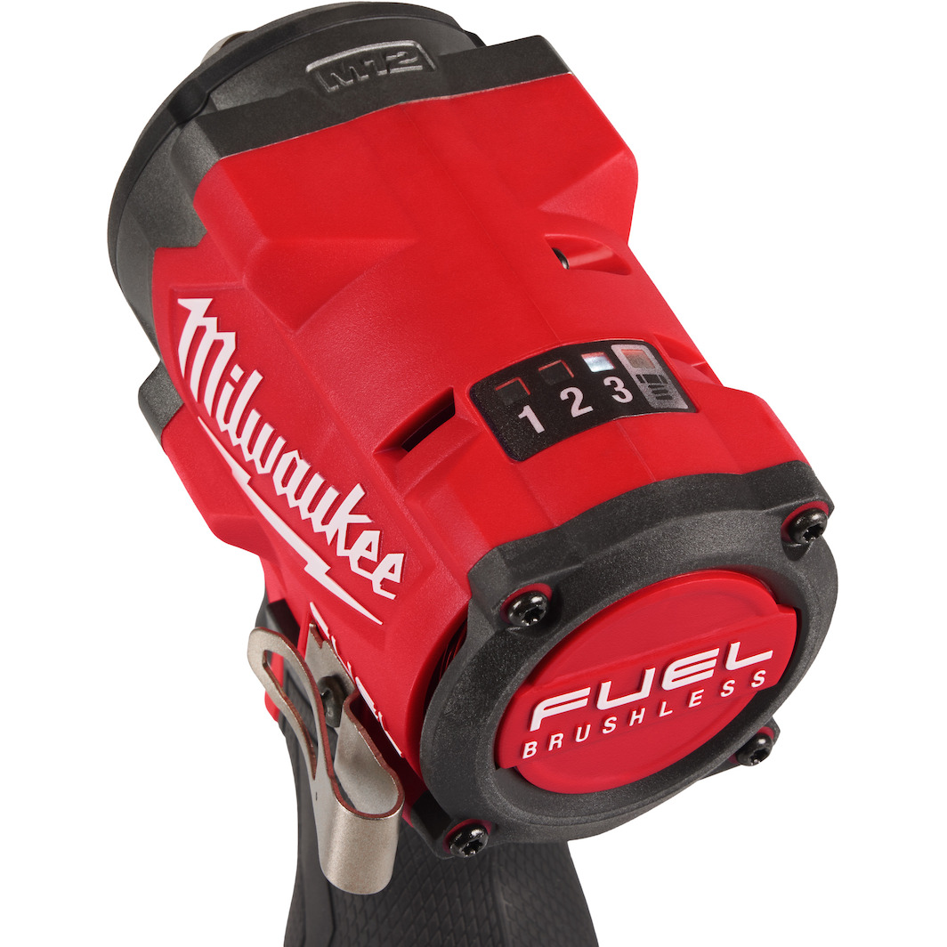 MILWAUKEE M12 FCIWF38G3-0 compact cordless impact spanner 3/8" with ...