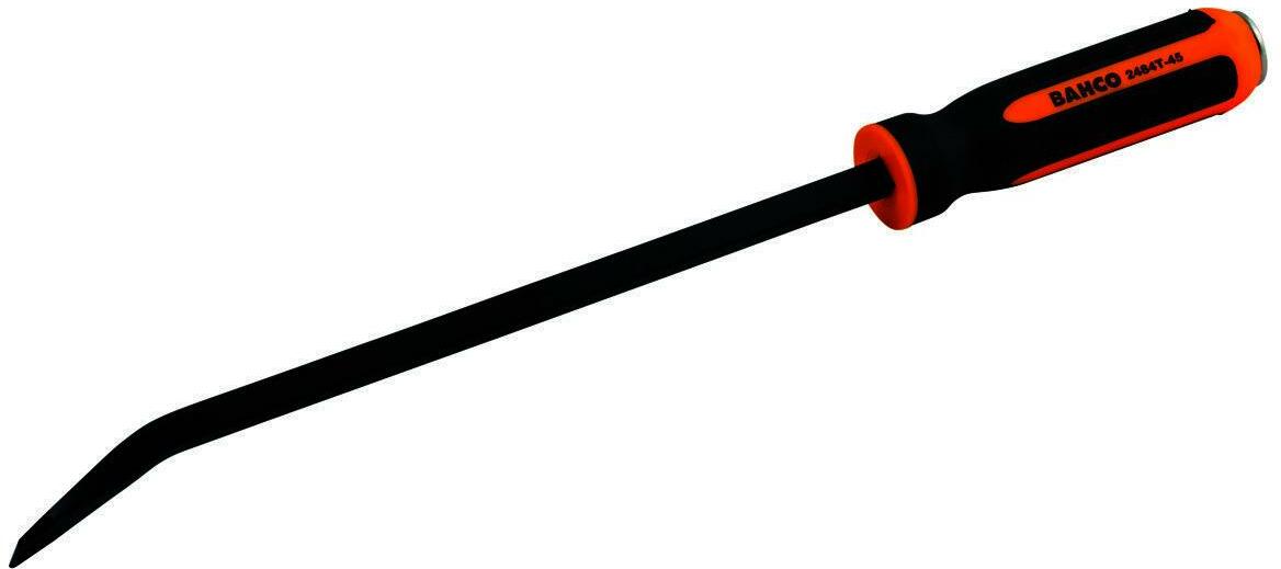 BAHCO 2484T-20 crowbar with two-component handle, continuous blade, 200 ...