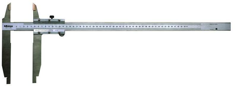 MITUTOYO 533-406 vernier caliper with rounded/pointed measuring jaws ...
